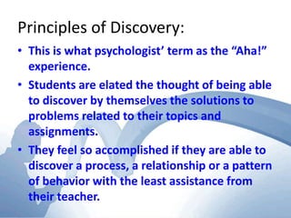 Principle of discovery | PPTX