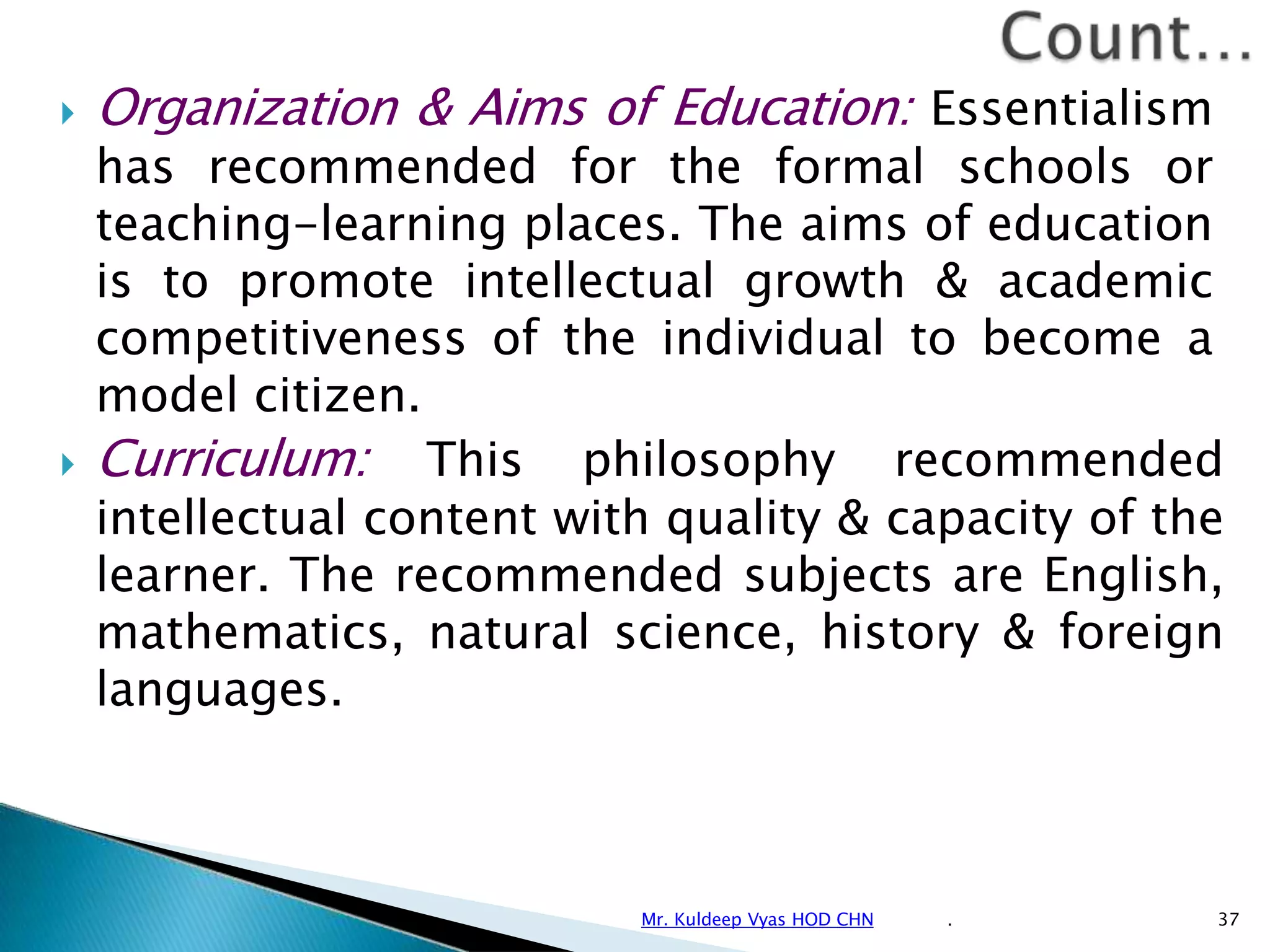 Principle of Education and Teaching Prosess | PPT