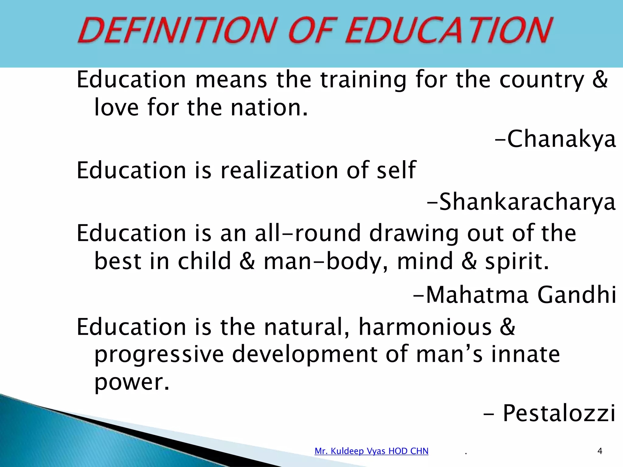 Principle of Education and Teaching Prosess | PPT