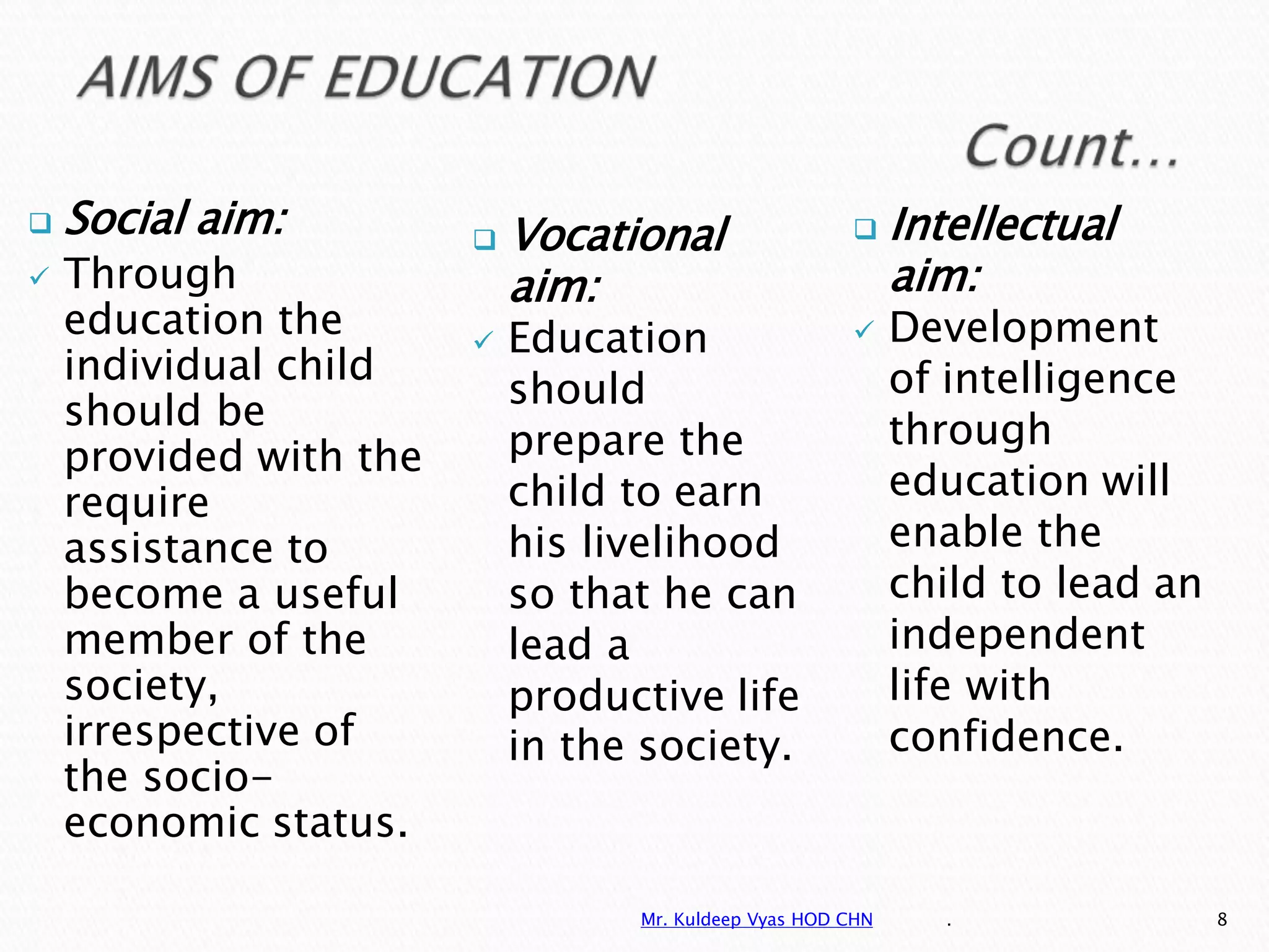 Principle of Education and Teaching Prosess | PPT