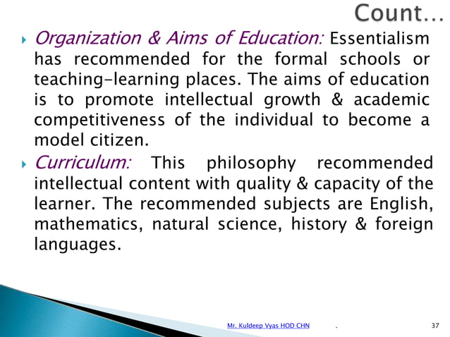 Principle of Education and Teaching Prosess | PPT