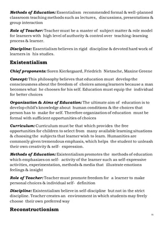 Principle of Education & Teaching | DOCX