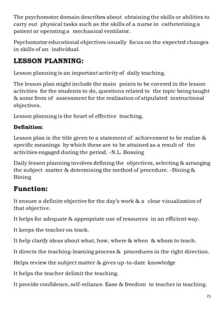 Principle of Education & Teaching | DOCX