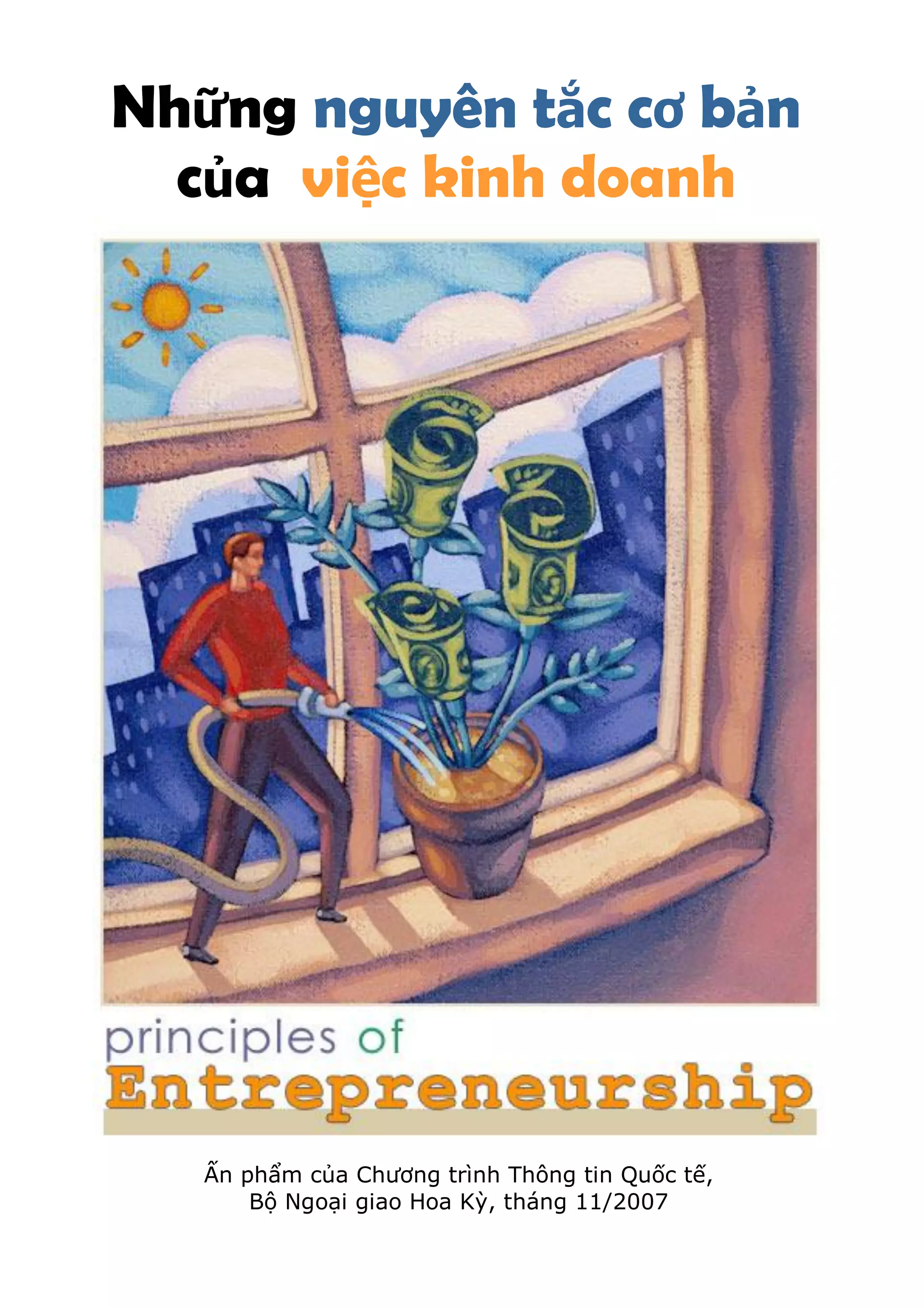 Principle of entrepreneurship | PDF