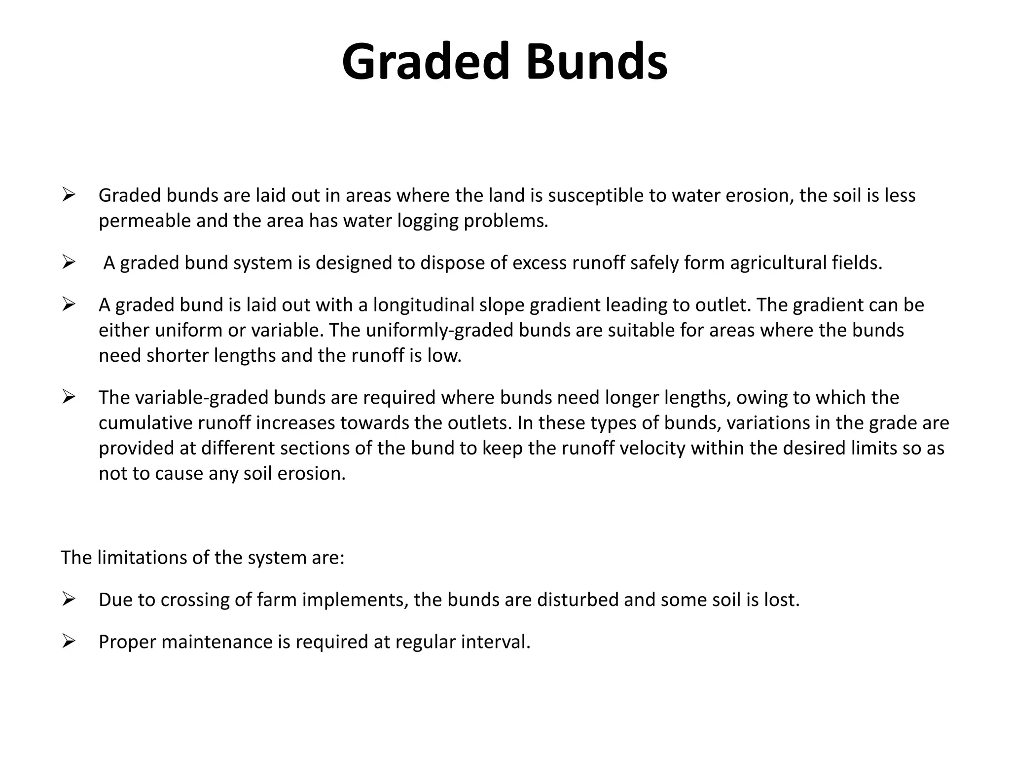 Principle of erosion control- Introduction to contouring,strip cropping ...