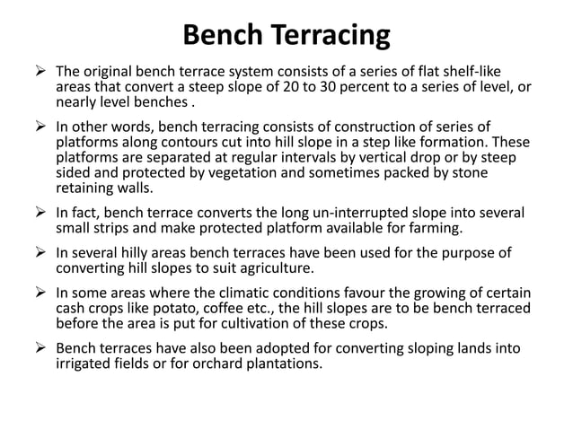 Principle of erosion control- Introduction to contouring,strip cropping ...