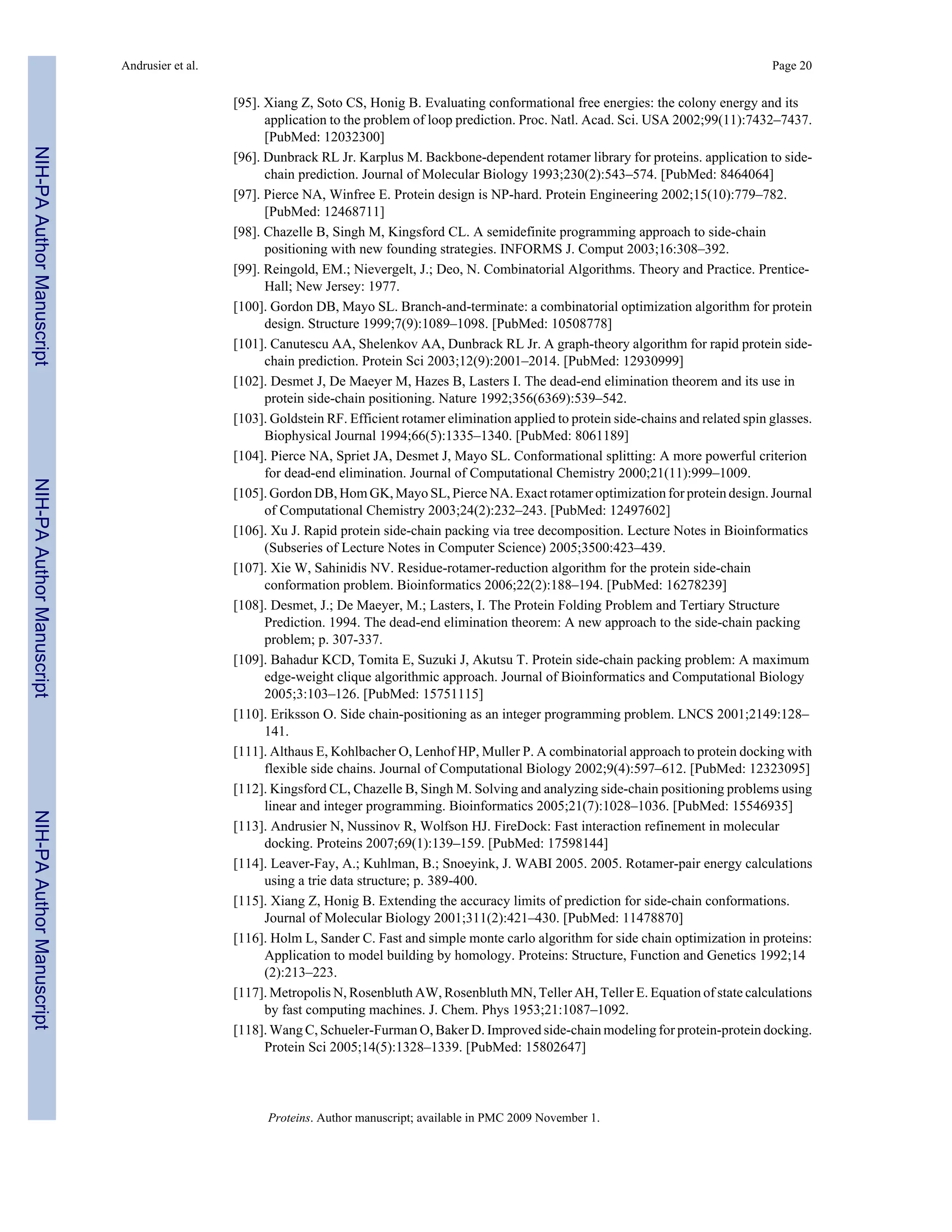 Principle of flexible docking | PDF