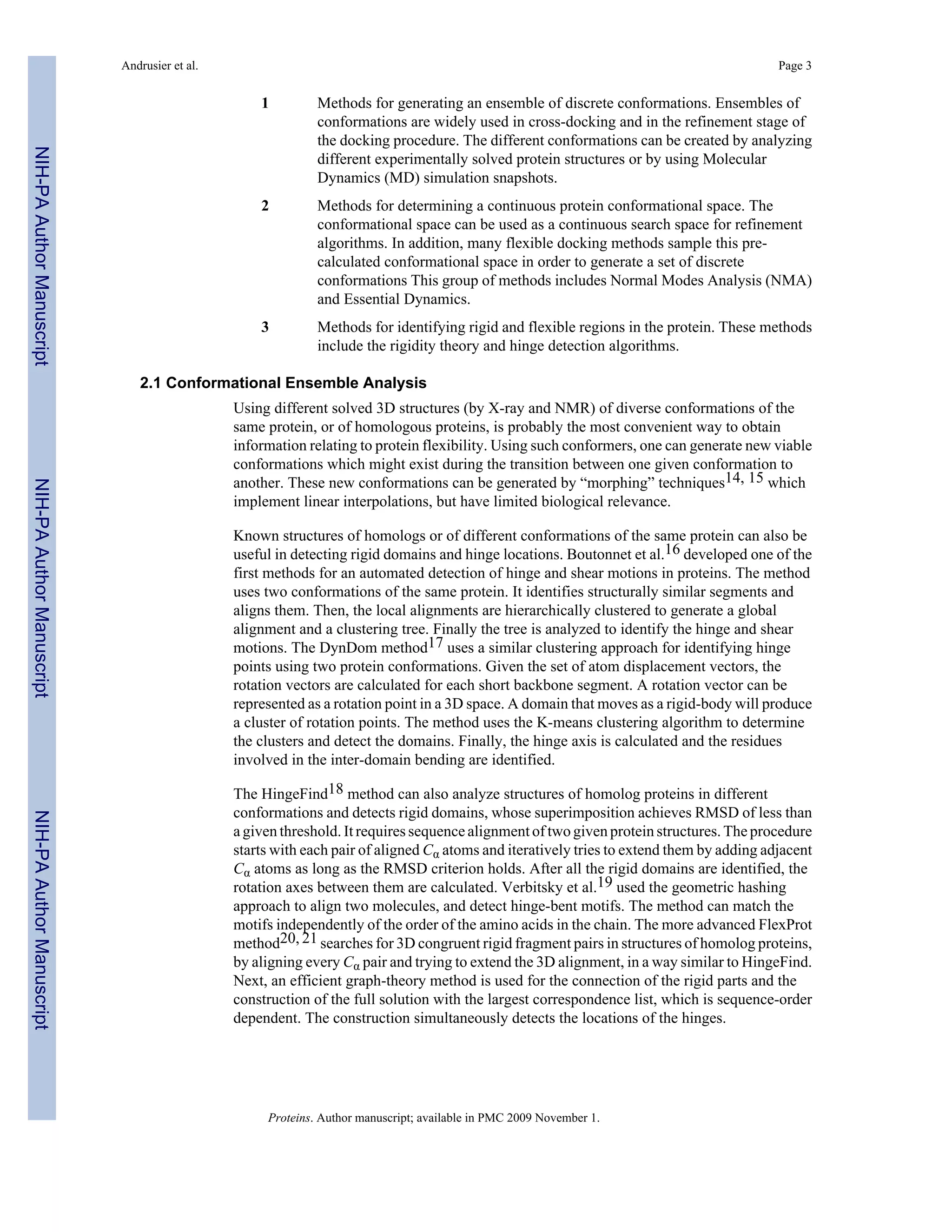 Principle of flexible docking | PDF
