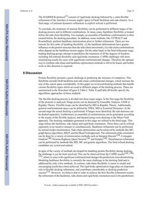 Principle of flexible docking | PDF