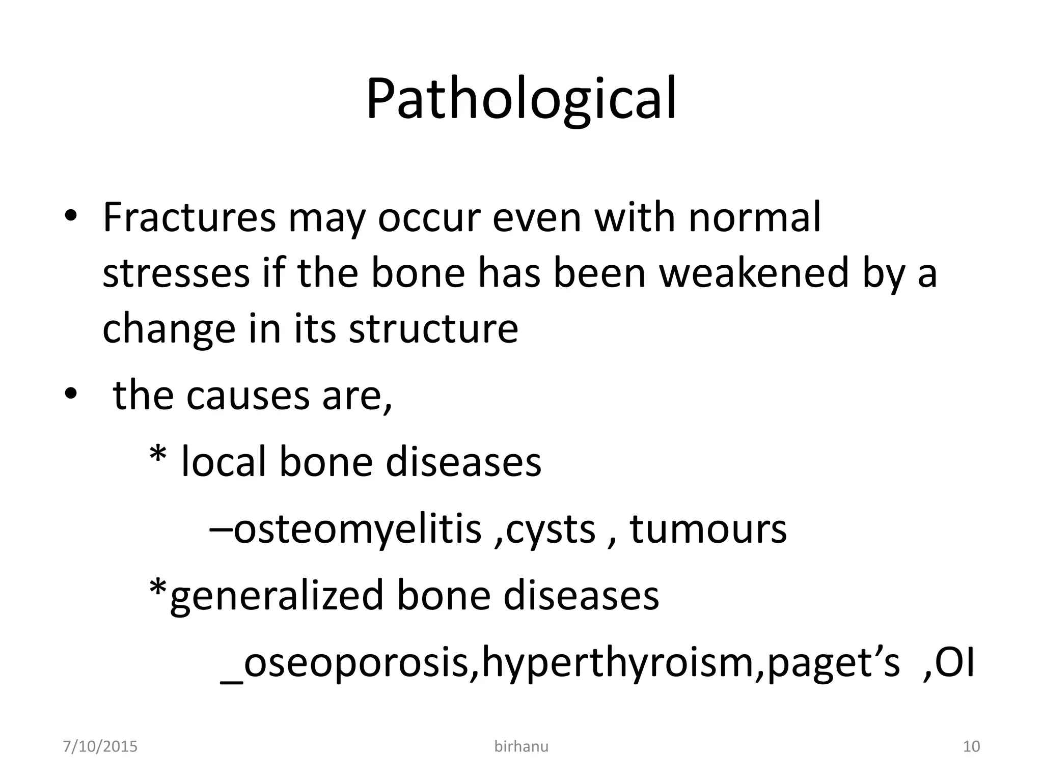 Principle of fracture managment | PPTX