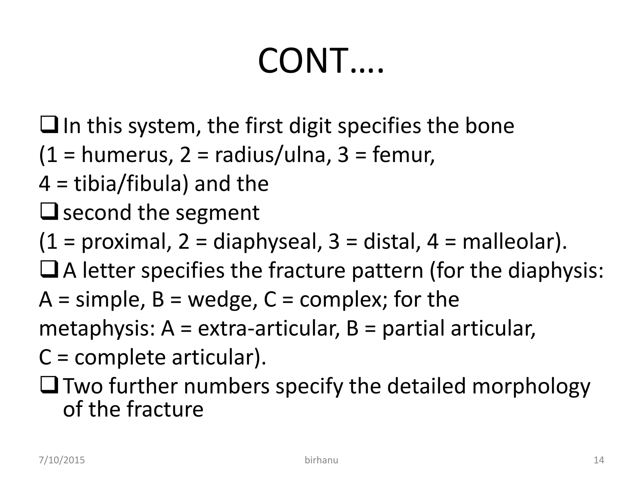 Principle of fracture managment | PPTX
