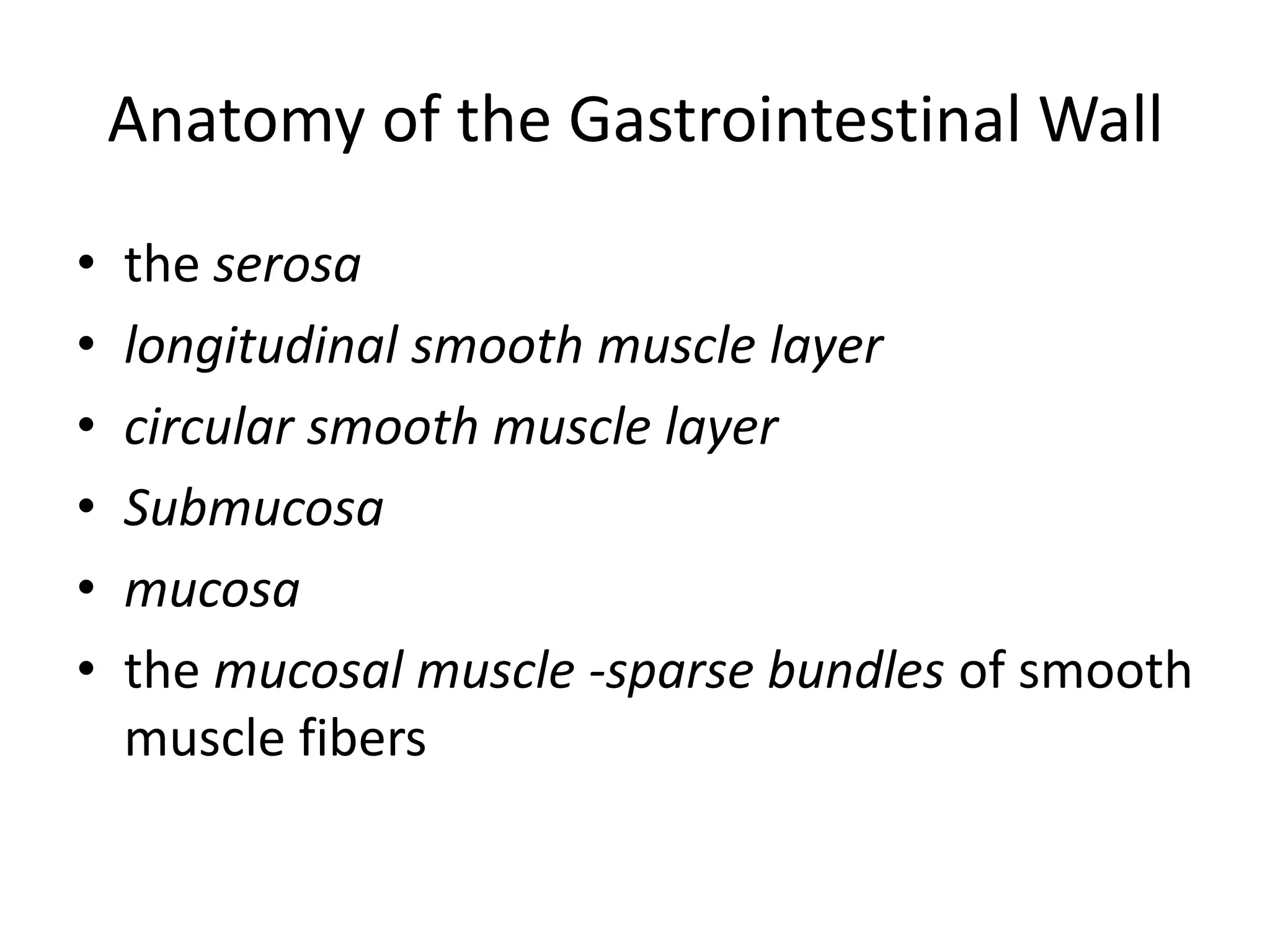Principle of gastro intestinal function | PPTX