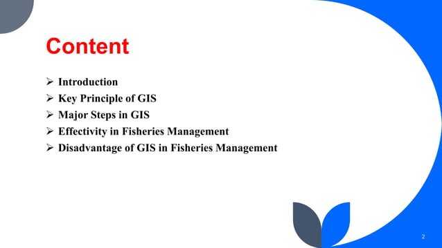 Principle of GIS and Application in Fisheries Management .pptx