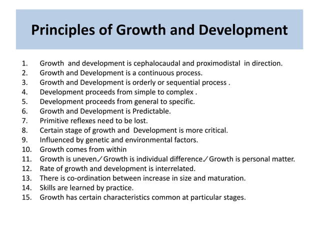 Principle of Pediatric Growth and Development.pptx
