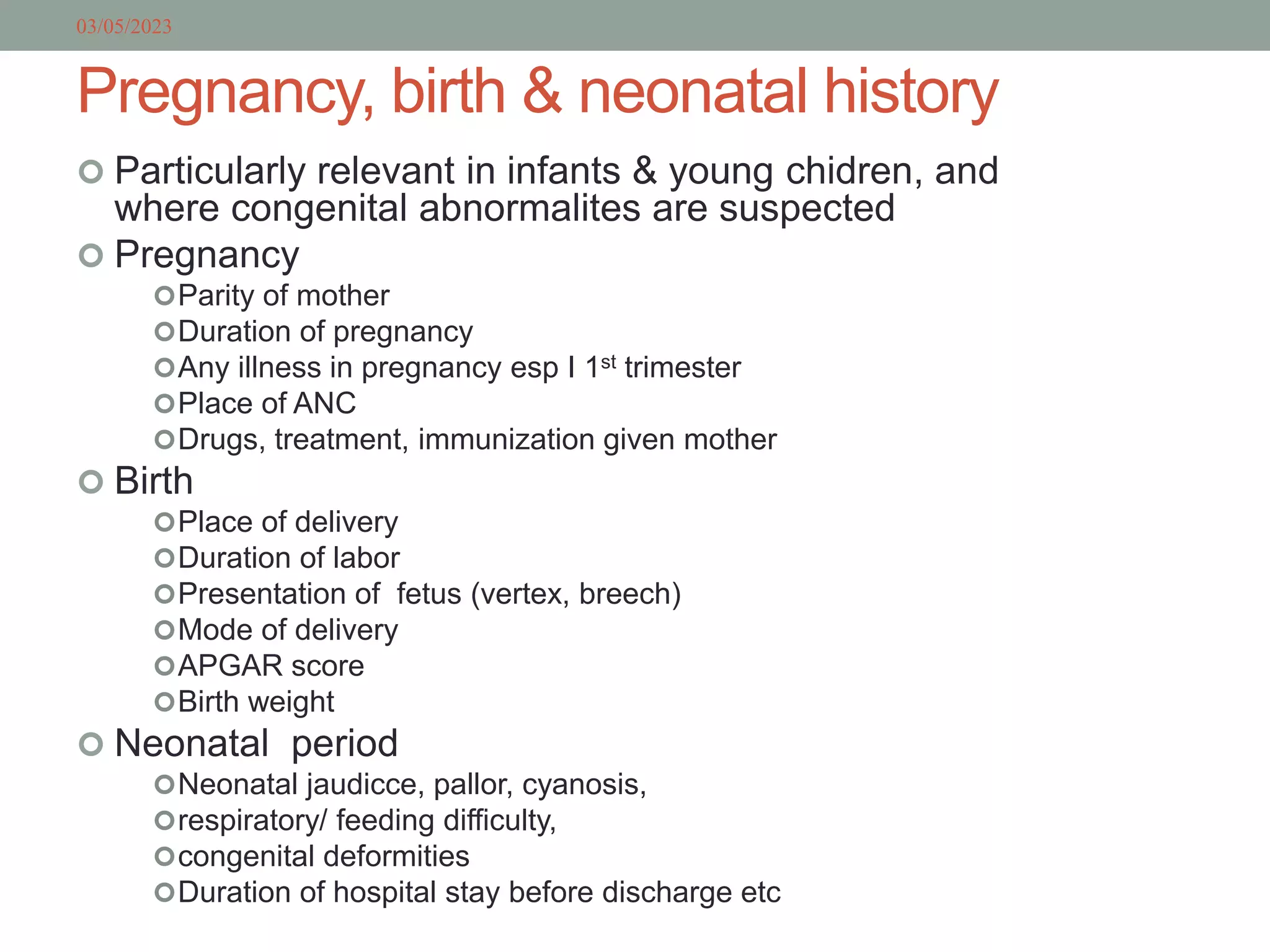 PRINCIPLE OF HISTORY & PHYSICAL EXAM.pptx | Pregnancy | Reproductive Health