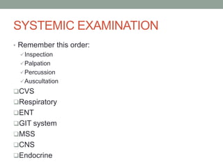 PRINCIPLE OF HISTORY & PHYSICAL EXAM.pptx | Pregnancy | Reproductive Health