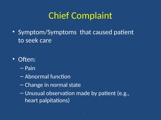 Principle of History Taken In Surgery.pptx Prof.A.Albassam.pptx