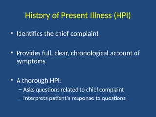 Principle of History Taken In Surgery.pptx Prof.A.Albassam.pptx ...