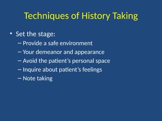Principle of History Taken In Surgery.pptx Prof.A.Albassam.pptx