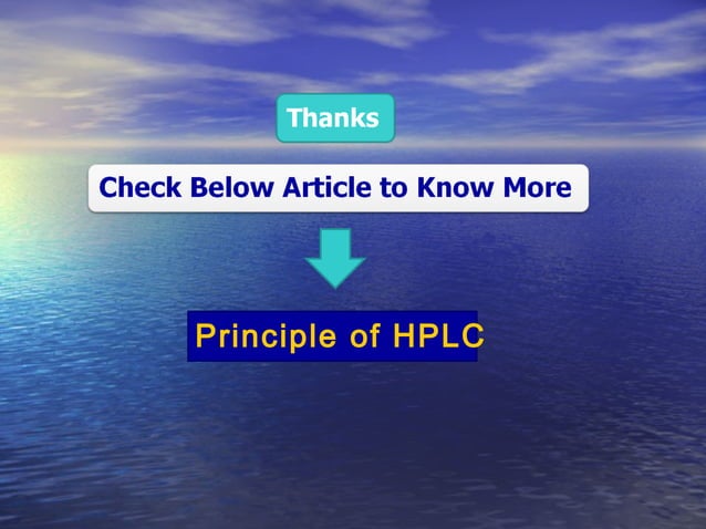 Principle of GC and HPLC | PPT | Chemistry | Science
