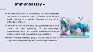 PRINCIPLE OF IMMUNOASSAY AND RIA - Yogesh (2).pptx