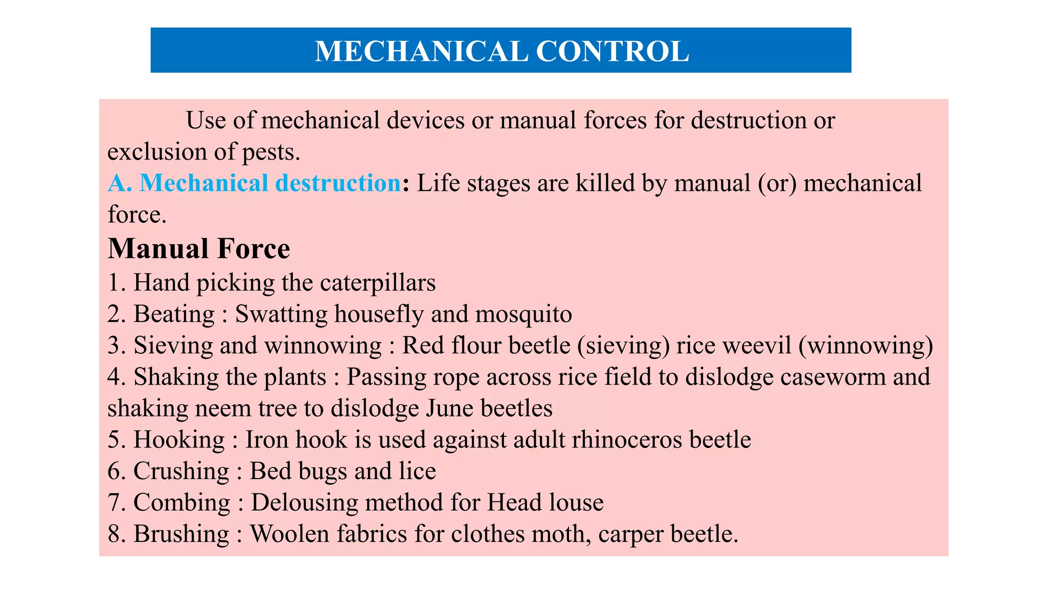 Principle of integrated pest management | PPTX