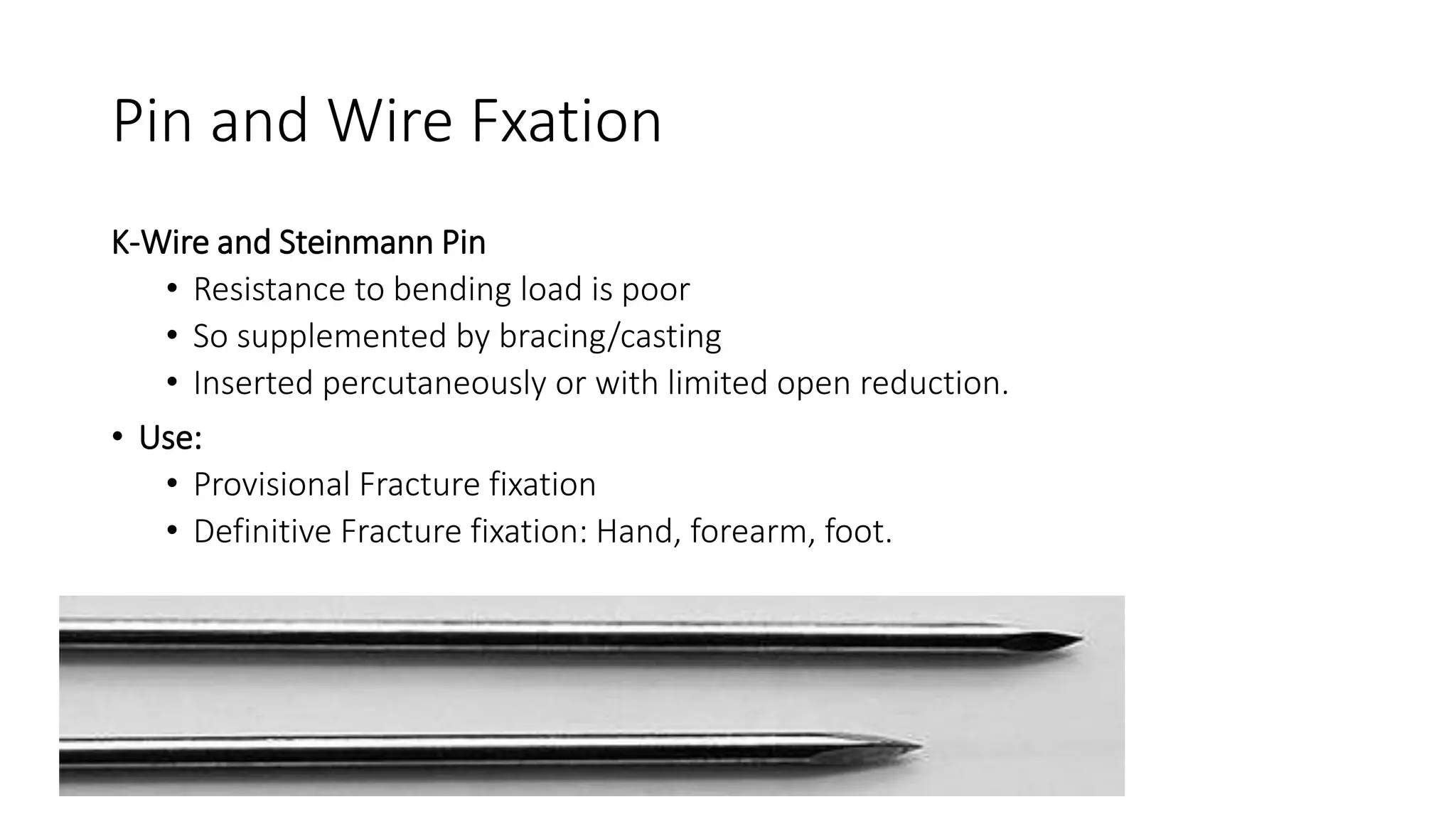 Principle of internal and external fixation slideshare | PPTX