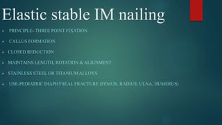 Principle of internal fixation | PPTX