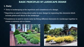 principle of landscap detail analysis crop | PPTX