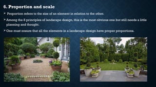 principle of landscap detail analysis crop | PPTX