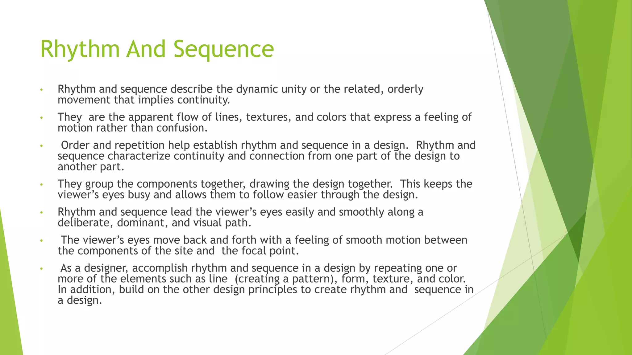 Principle of landscape design | PDF