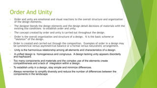 Principle of landscape design | PDF