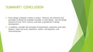 Principle of landscape design | PDF