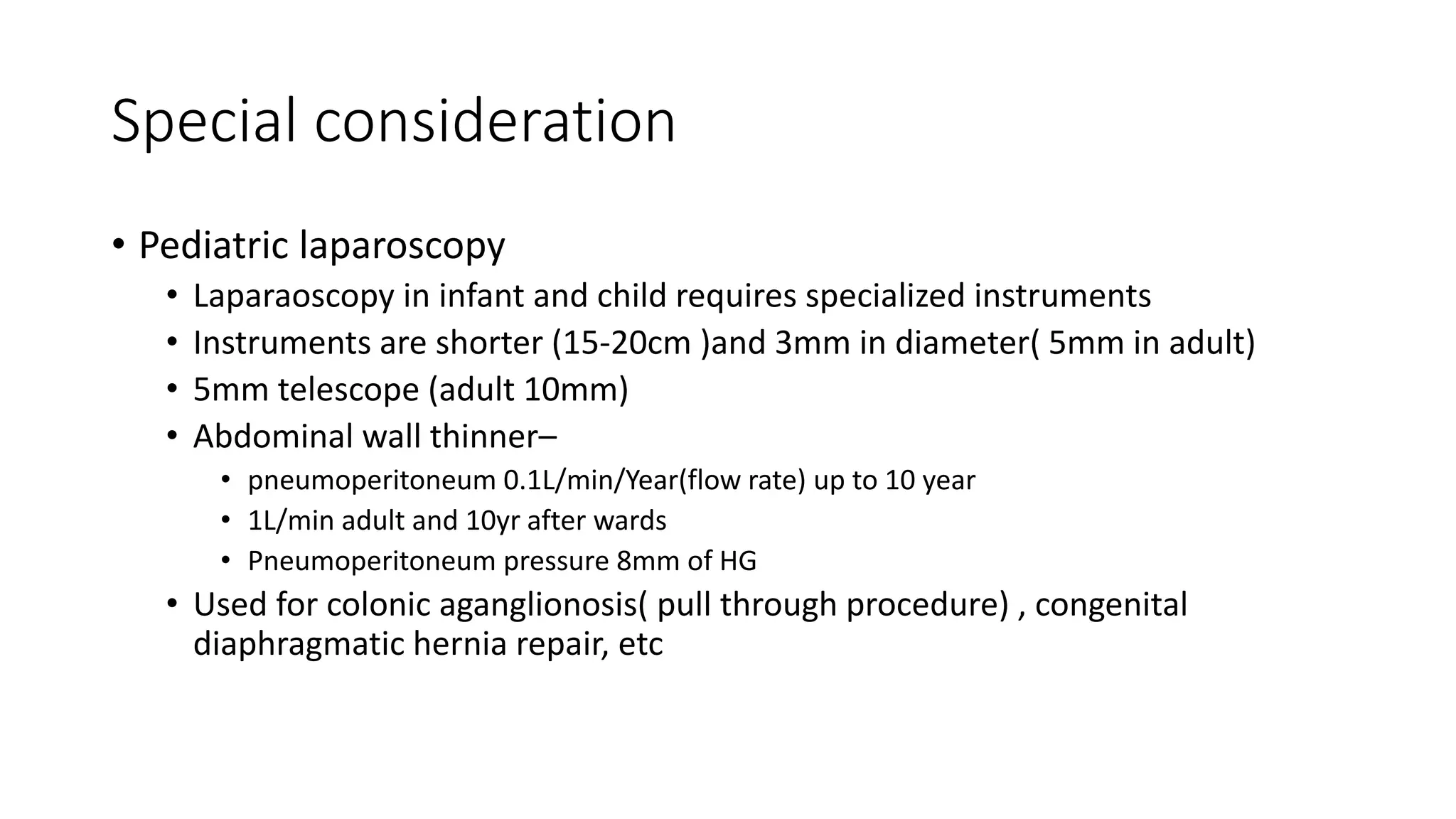Principle of laparoscopic surgery | PPTX