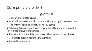Principle of laparoscopic surgery | PPTX