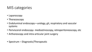 Principle of laparoscopic surgery | PPTX