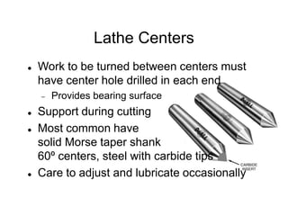 presentation on lathe machine | PPTX