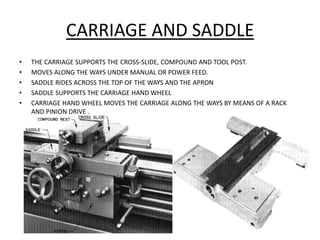 presentation on lathe machine | PPTX