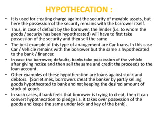 Principle of lending | PPTX