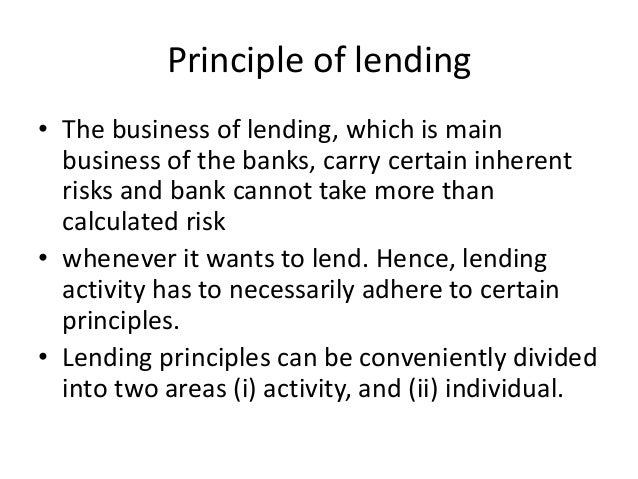 Example Lending