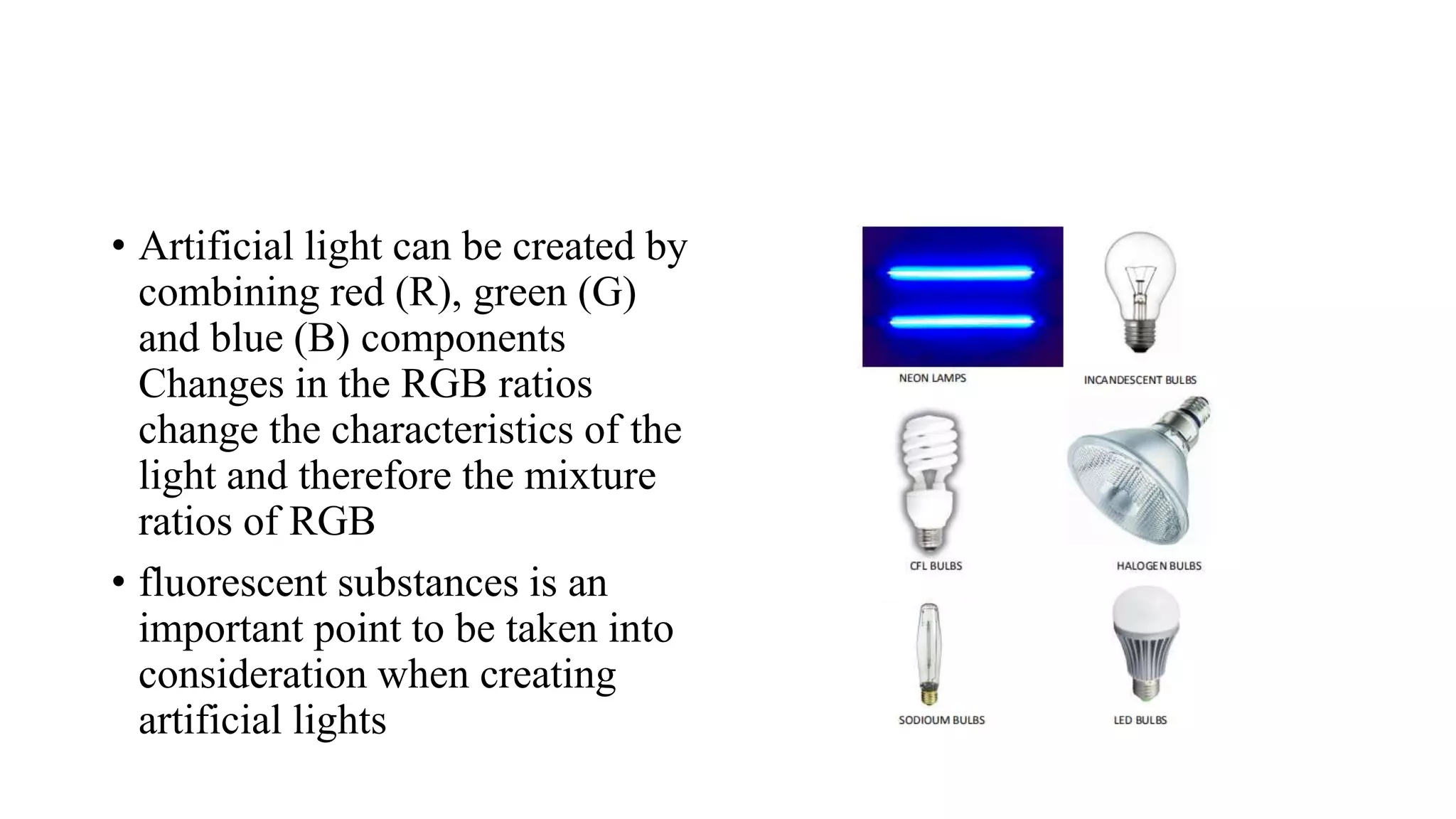 Principle of lumination design | PPTX