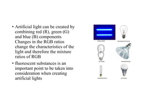 Principle of lumination design | PPTX