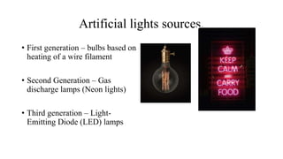 Principle of lumination design | PPTX