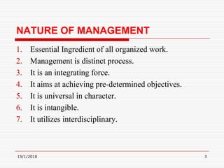Principle of management | PPT
