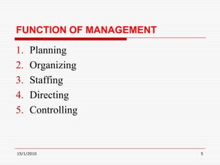 Principle of management | PPT
