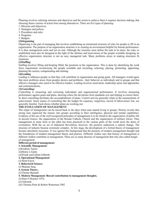 Principle of management | PDF