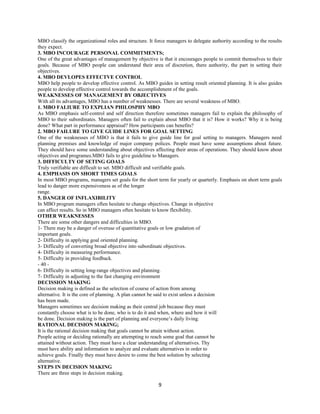 Principle of management | DOC