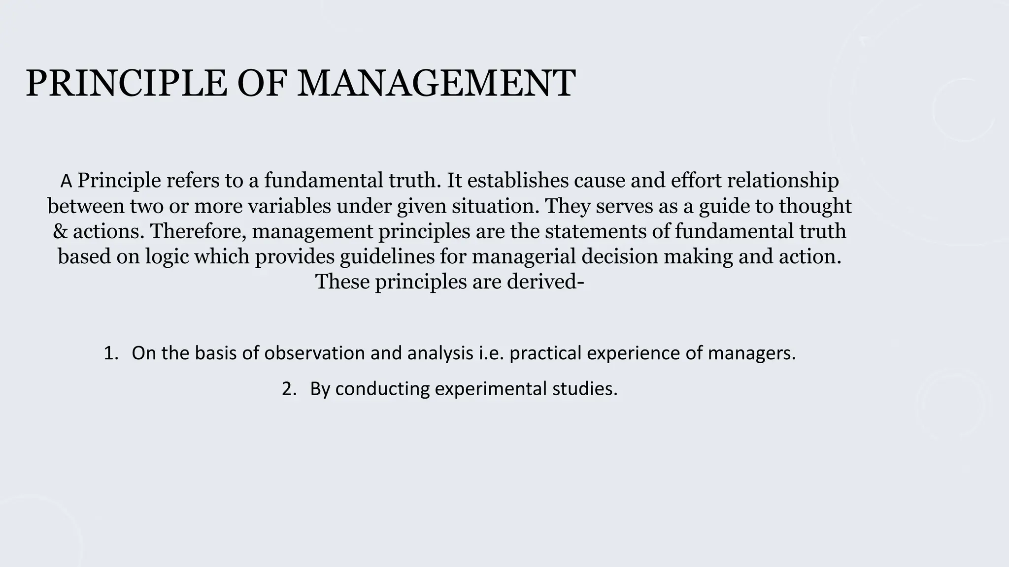 Principle of Management (Henry Fayol) .PPT