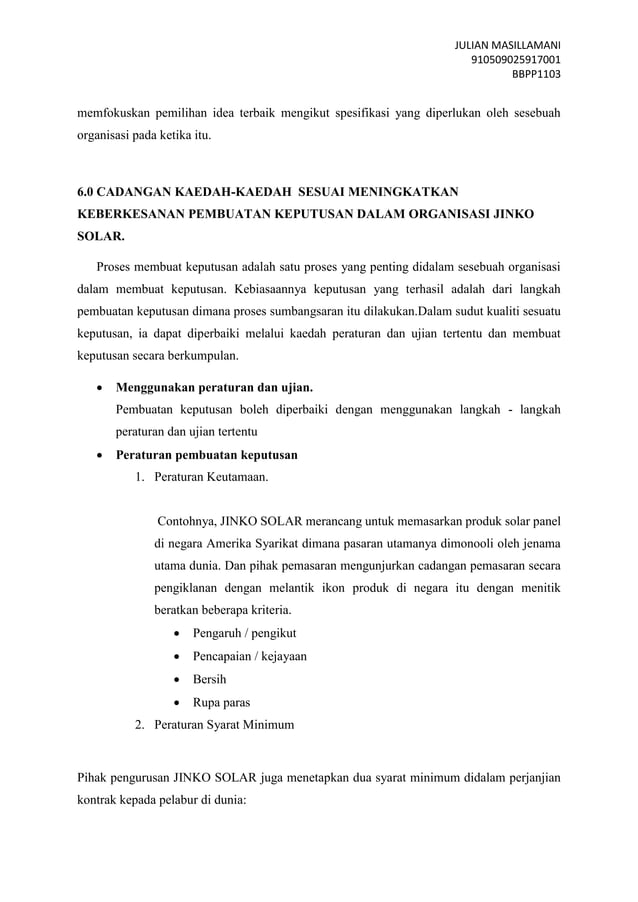 PRINCIPLE OF MANAGEMENT. assignment papers | DOCX