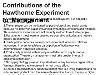 Principle of Management _Hawthorne-Experiments.pptx